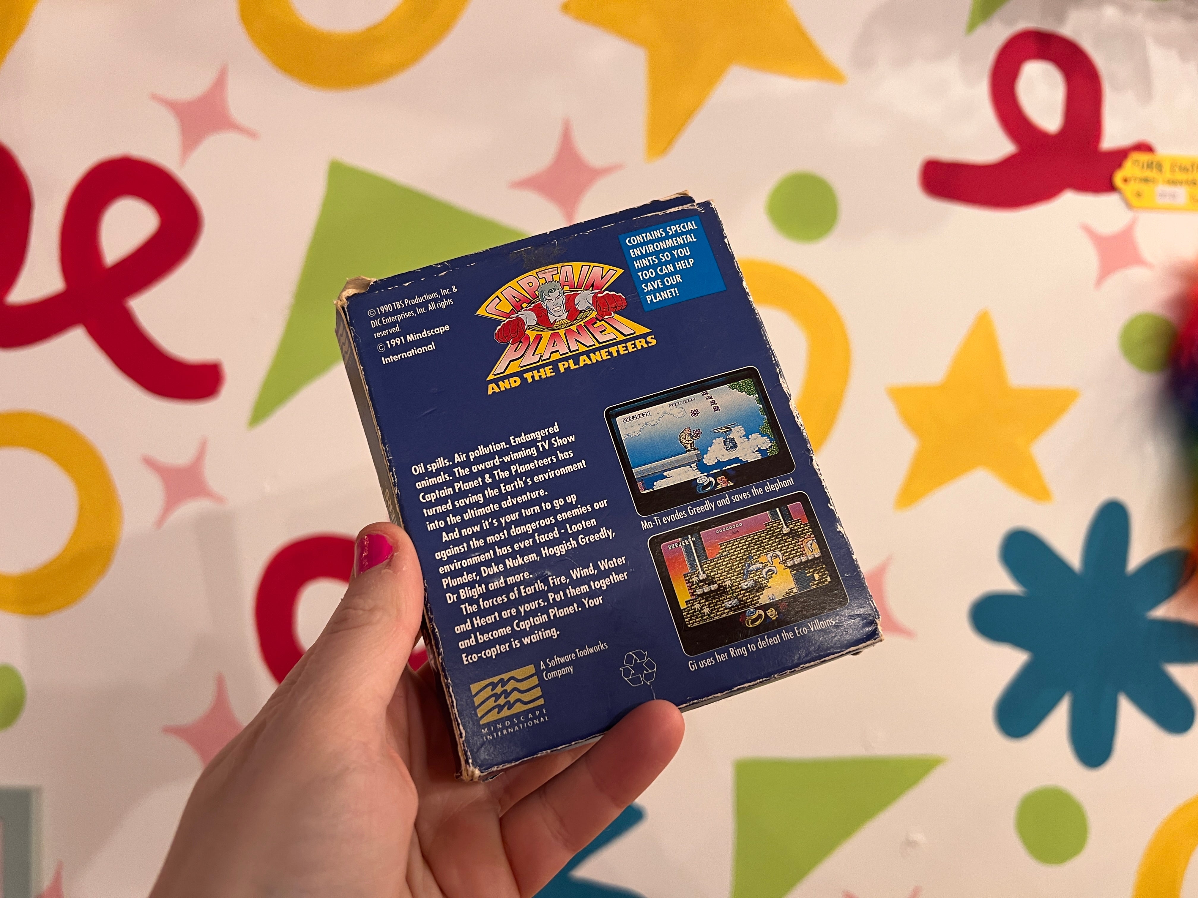 Captain Planet Amiga game – happi place